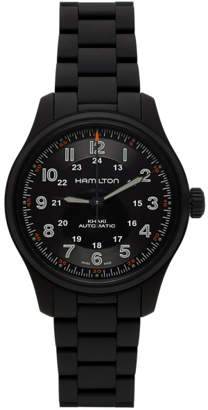 Hamilton - Black Titanium Auto Watch