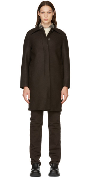 Harris Wharf London - Fly Front Coat