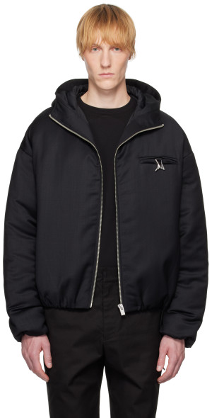 HELIOT EMIL - Black Haptic Tailored Jacket