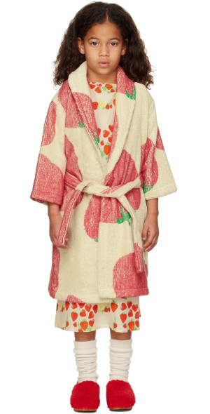 HELMSTEDT - Kids Beige Strawberry Robe