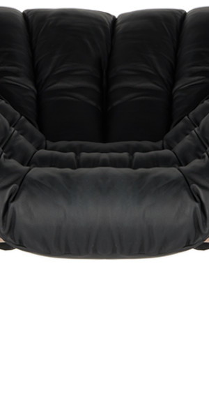 HEM - Black Puffy Lounge Chair