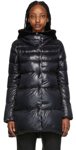 Herno - Black Nylon Down Jacket
