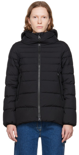 Herno - Black Zip Down Jacket
