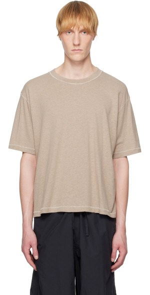 HOPE - Taupe Boxy T-shirt