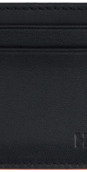 Hugo - Black Embossed Card Holder