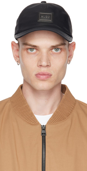 Hugo - Black Framed Logo Cap