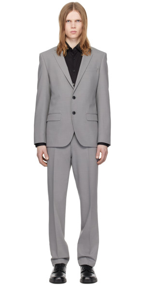 Hugo - Gray Slim-Fit Suit