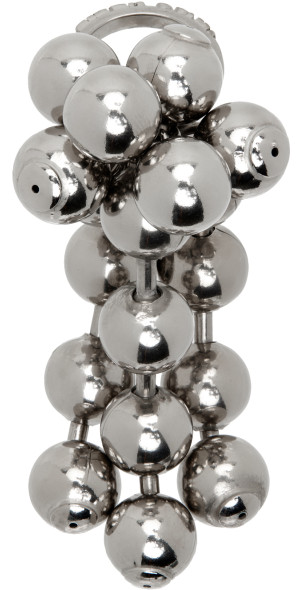 HUGO KREIT - Silver Ball Chain Ring