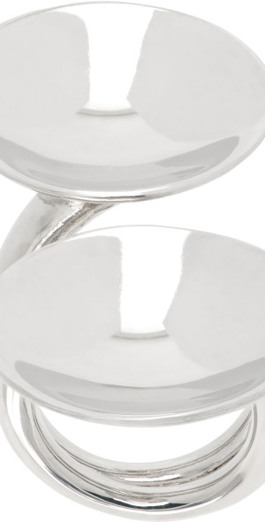 HUGO KREIT - Silver Double Eclipse Ring