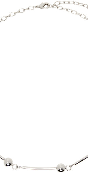 HUGO KREIT - Silver Particle Chain Necklace