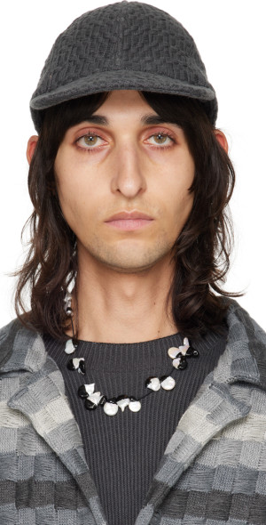 Isa Boulder - SSENSE Exclusive Gray Chess Cap