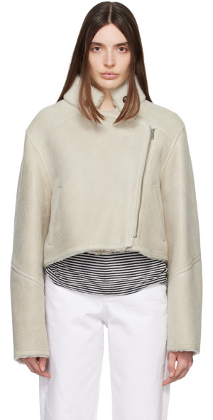 Isabel Marant Etoile - Beige Apstya Shearling Coat