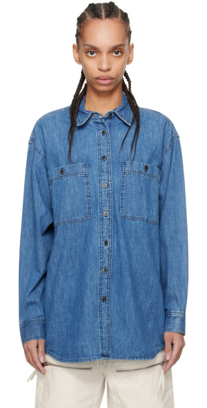 Isabel Marant Etoile - Blue Verane Shirt