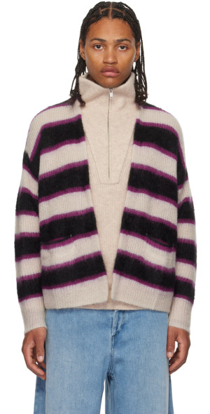 Isabel Marant - Black & Off-White Danah Cardigan
