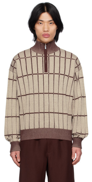 Jacquemus - Beige Le Raphia 'Le Pull Malha' Sweater