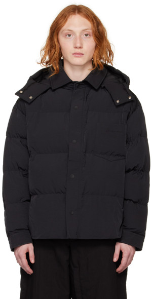 Jacquemus - Black Le Papier 'La Doudoune Chemise' Puffer Jacket