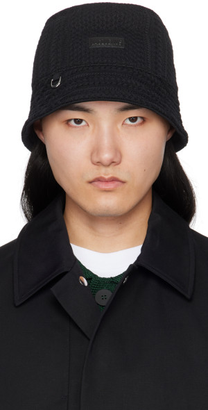 JACQUEMUS - Black Les Sculptures 'Le bob Belo' Bucket Hat