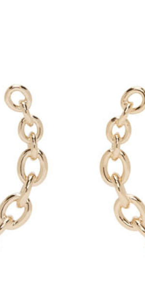 JACQUEMUS - Gold 'Les Creoles Node' Earrings