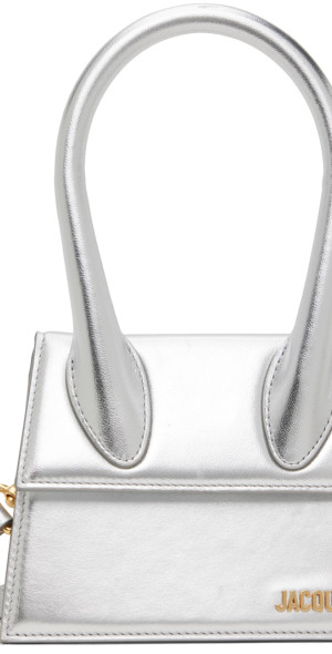Jacquemus - Silver Guirlande 'Le Chiquito Moyen' Bag