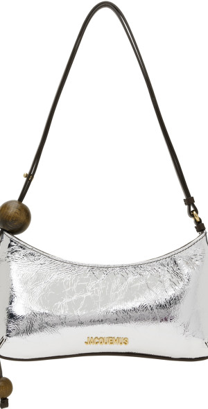 JACQUEMUS - Silver La Casa 'Le Bisou Perle' Bag