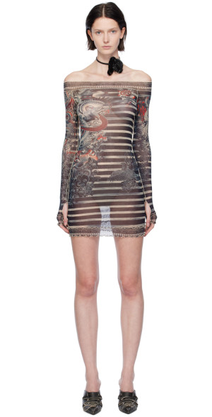 Jean Paul Gaultier - Navy Mariniere Minidress