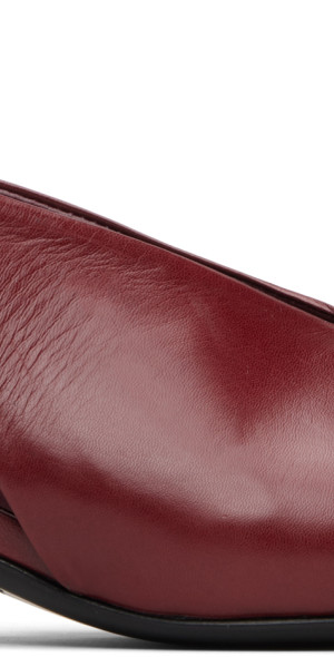 Jil Sander - Red Slingback Heels