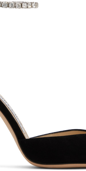 Jimmy Choo - Black Saeda 100 Heels