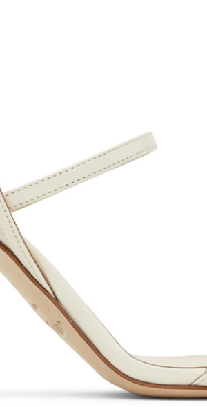 Jimmy Choo - Off-White Meira 85 Heeled Sandals