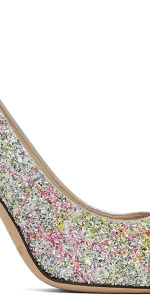 Jimmy Choo - Silver Love 100 Heels