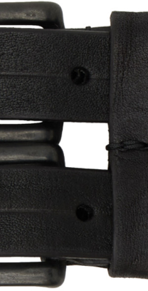 Julius - Black Cow Skin Belt