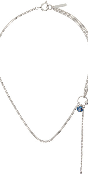 Justine Clenquet - SSENSE Exclusive Silver Larry Necklace