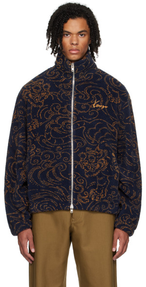 Kenzo - Navy Paris Star Tiger Jacket