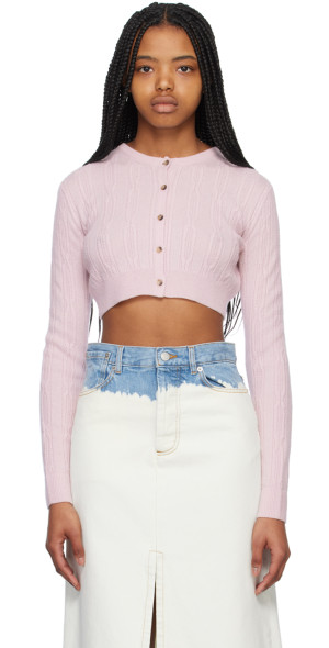 KHAITE - Pink Alaska Cardigan