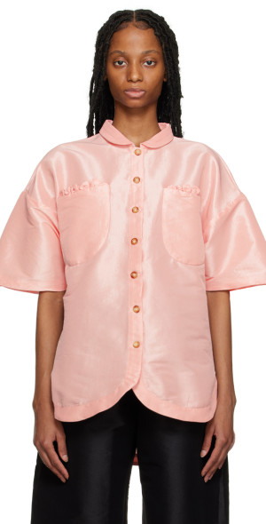 Kika Vargas - SSENSE Exclusive Pink Steffi Shirt