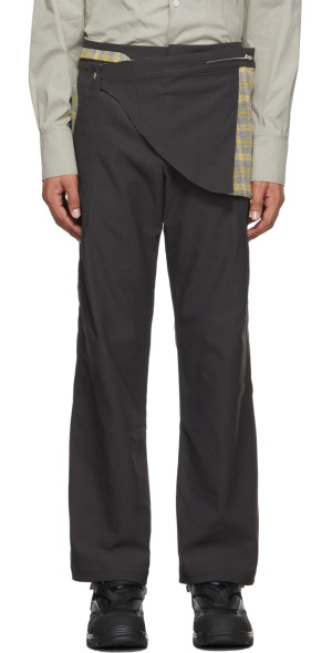Kiko Kostadinov - Grey Harkman Trousers