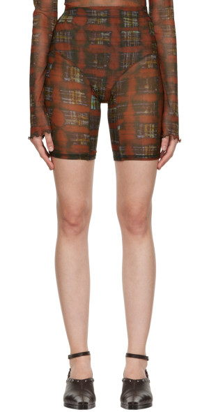 KNWLS - Orange Lena Shorts