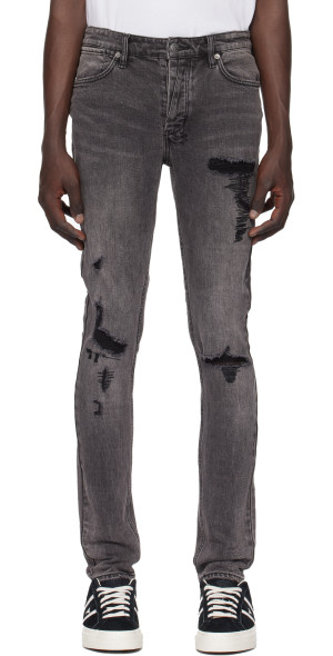 Ksubi - Black Van Winkle Angst Trashed Jeans