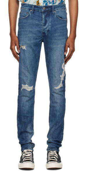 Ksubi - Blue Chitch Token Krush Jeans