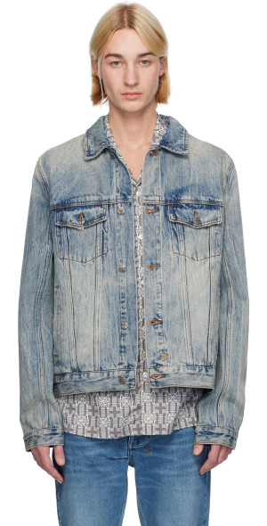 Ksubi - Blue Classic Stairway Denim Jacket