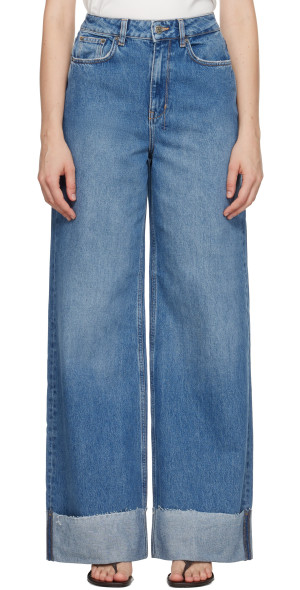 Ksubi - Blue Strider Tidal Cuffed Jeans