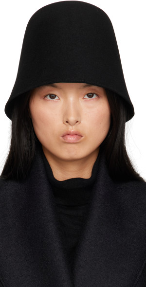La Collection - Black Madelyn Bucket Hat