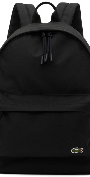 Lacoste - Black Polyester Backpack