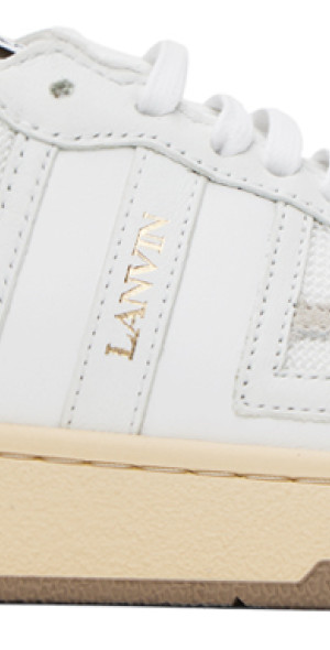 Lanvin - White Clay Sneakers