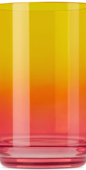 Lateral Objects - Red & Yellow Gradient Glass