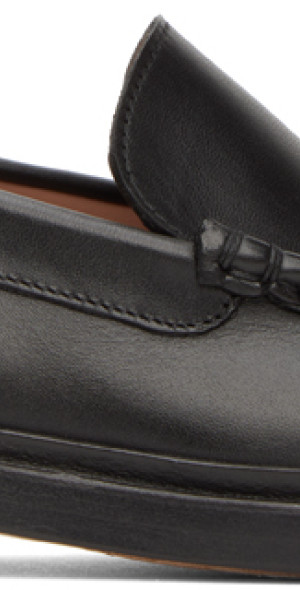 Legres - Black Leather Loafers