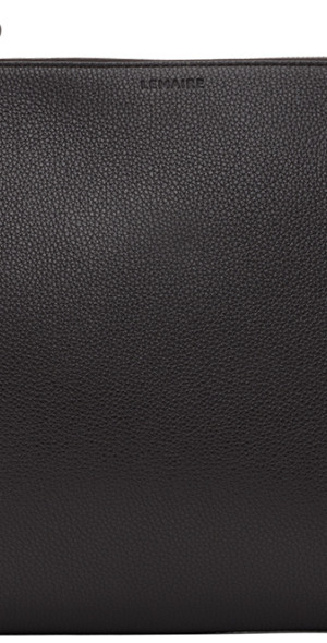 LEMAIRE - Brown Embossed Document Holder