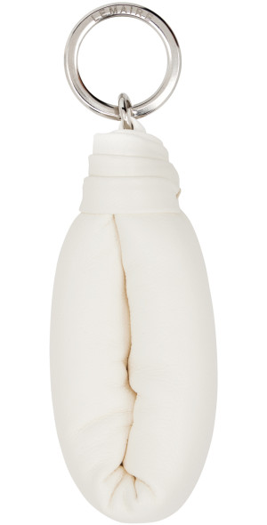 LEMAIRE - White Wadded Keychain