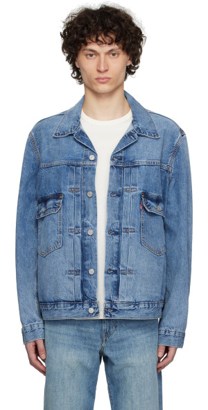 Levi's - Blue Type II Selvedge Denim Trucker Jacket
