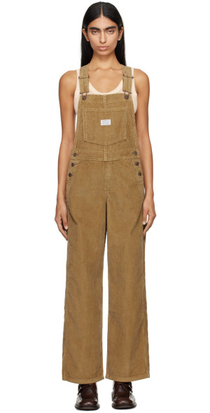 Levi's - Brown Baggy Overalls