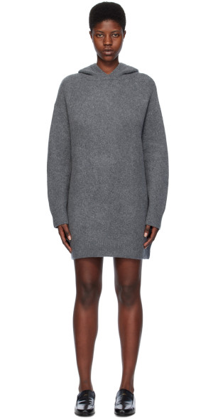 LISA YANG - Gray Louise Minidress